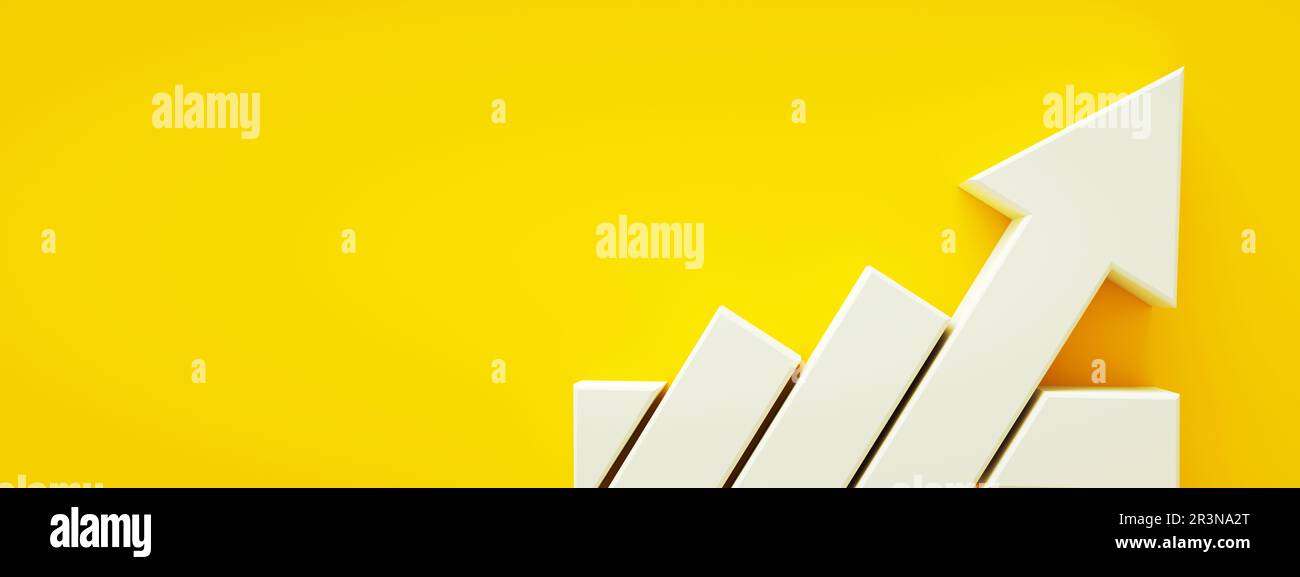 Arrow panoramic layout Stock Photo - Alamy