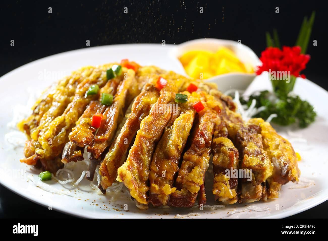 Chinese food,Barbecue rack of lamb meat chops，xinjiang，Shashlik. Kebab ...
