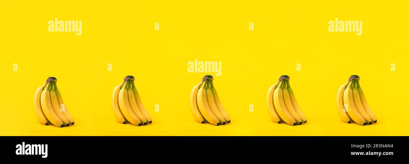 Bunch delicious bananas on hi-res stock photography and images - Alamy