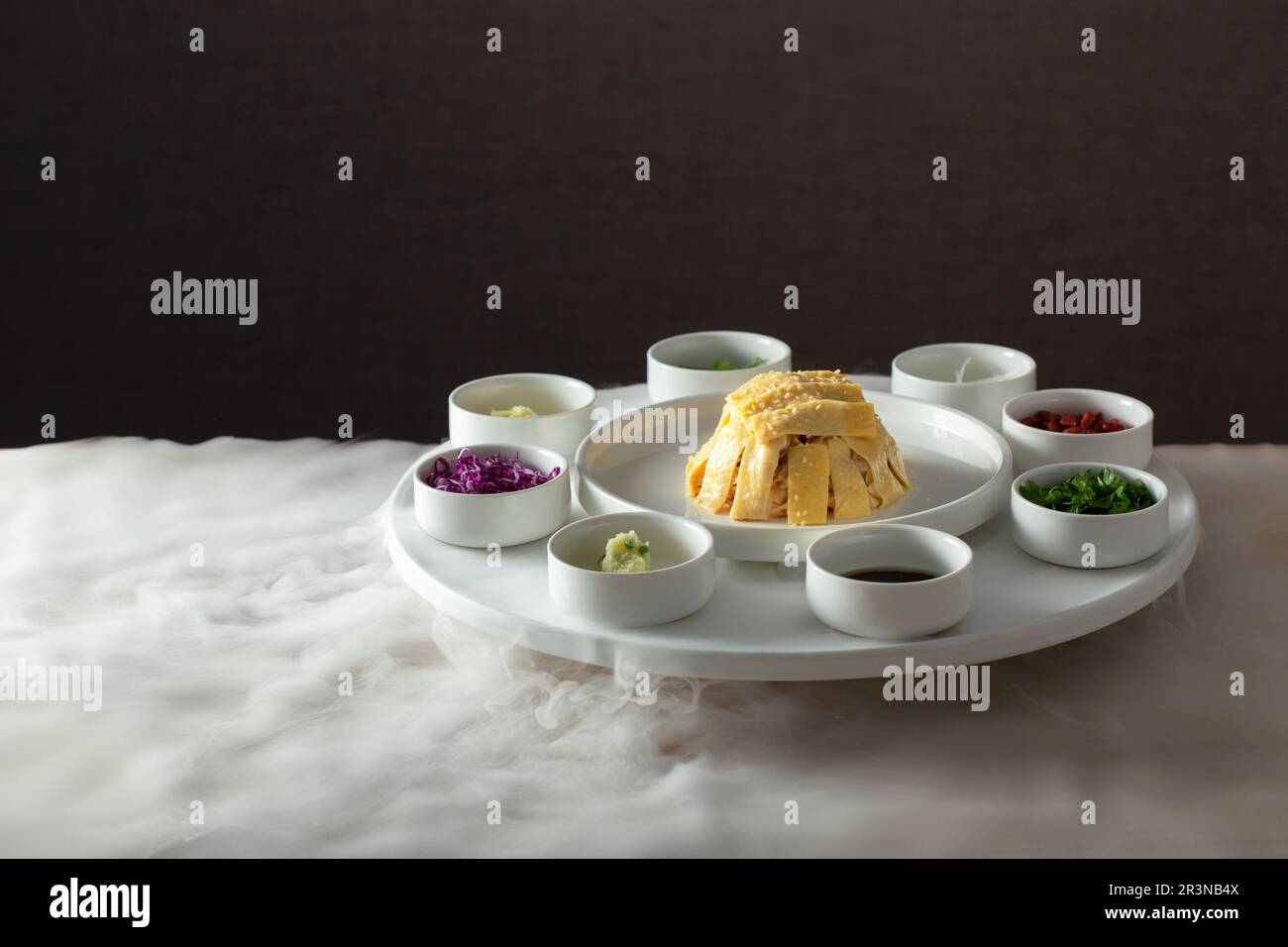 Cantonese White cut chicken, Chopped boiled chicken, chinese cuisine ...