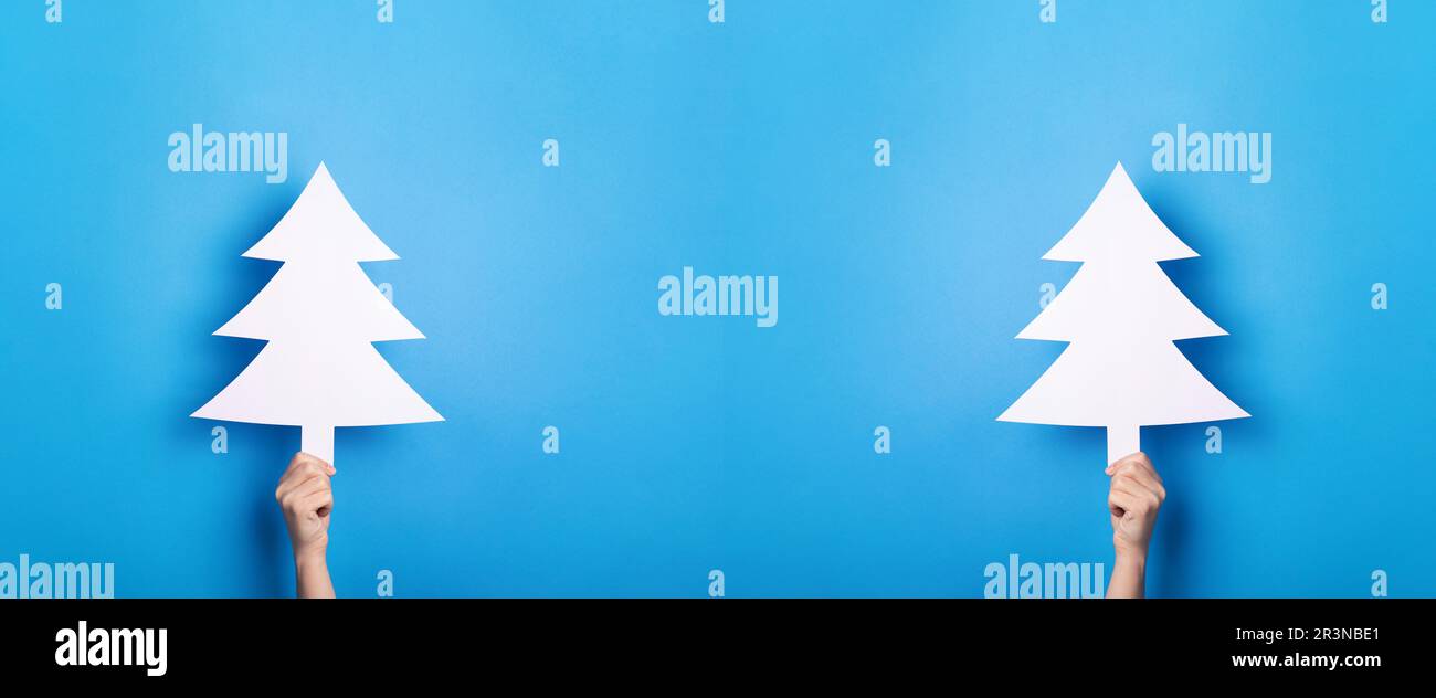 Panoramic christmas tree hi-res stock photography and images - Alamy