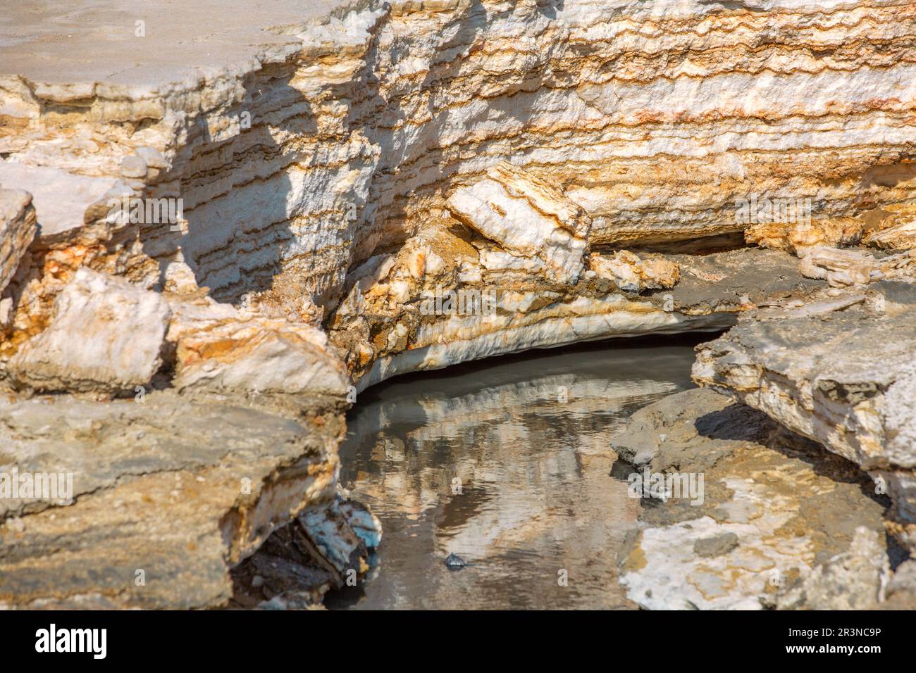 Dead sea salt formation hi-res stock photography and images - Alamy
