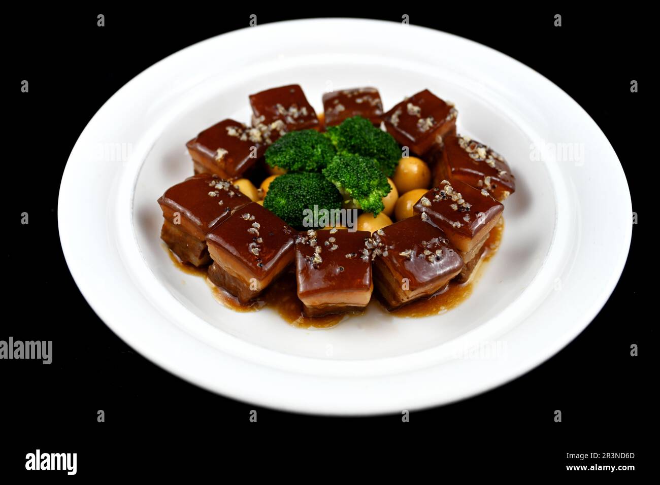 Hakka braised pork belly, dongpo pork,chinese cuisine Stock Photo - Alamy