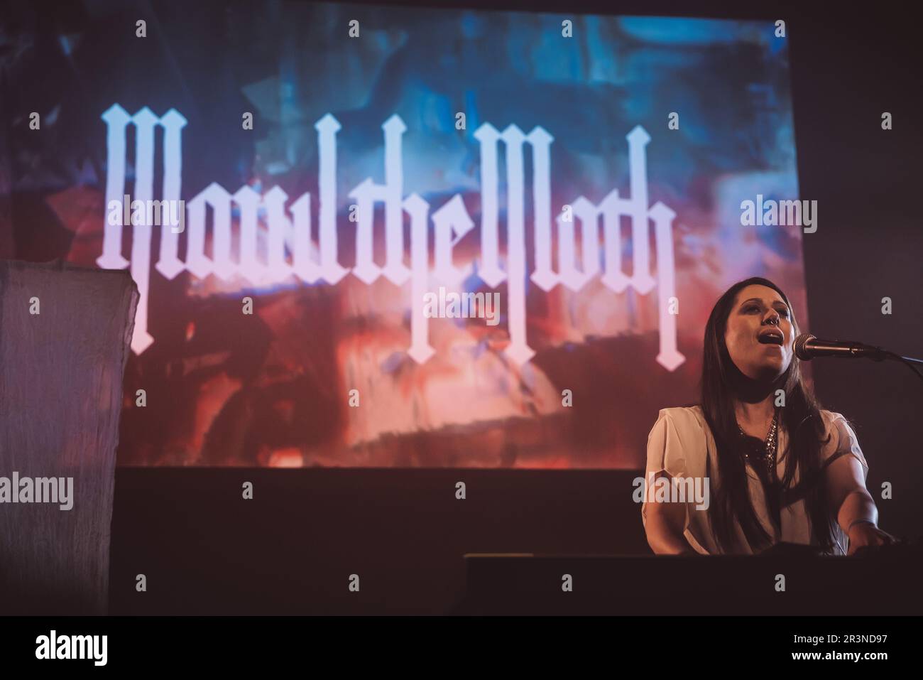 Tilburg, Netherlands. 21st, April 2023. Vocalist and composer Maud the ...