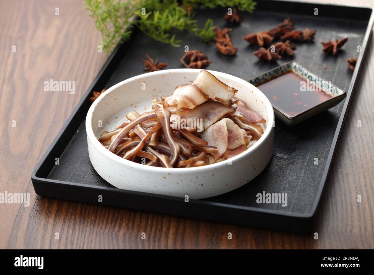 Traditional gourmet spicy pig ears Stock Photo - Alamy