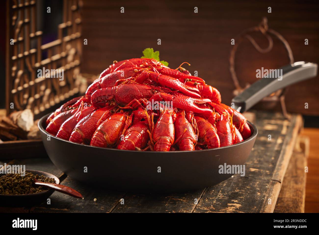 thirteen-spices crawfish，Asian Chinese Food Spicy Crayfish Stock Photo ...
