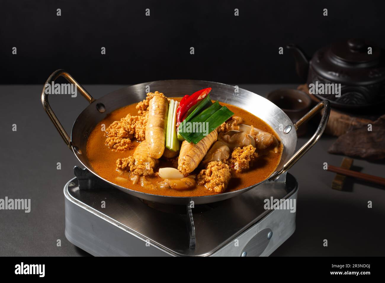 braised Fish Roe and fish maw（Swim bladder） Stock Photo - Alamy