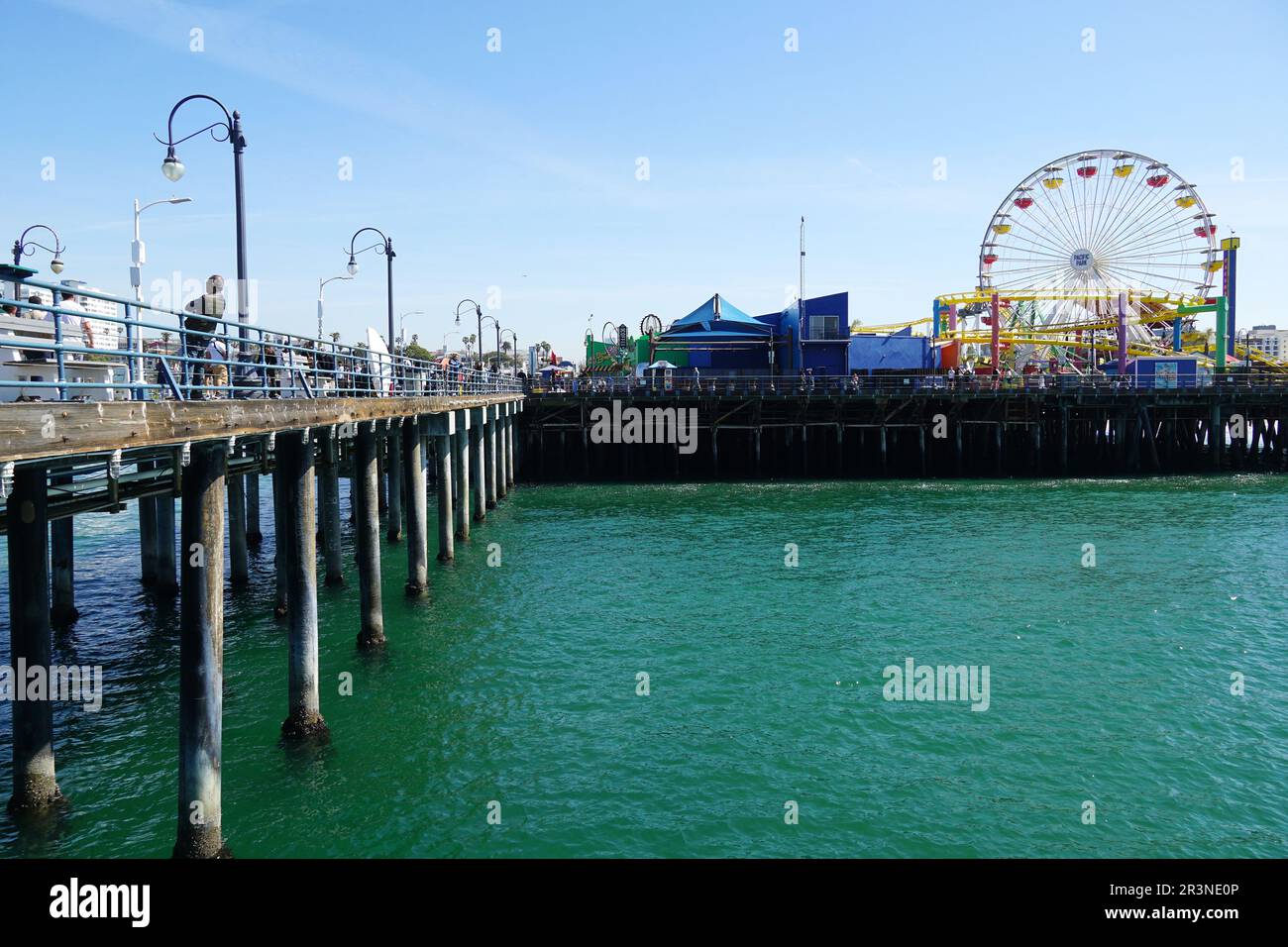 Pacific Ocean Park, Santa Monica Pier, State Beach, Santa Monica, Los ...