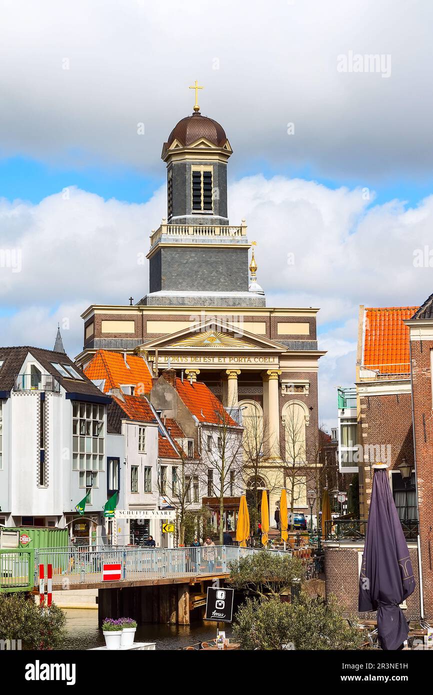 Hartebrugkerk church in Leiden, Netherlands Stock Photo - Alamy