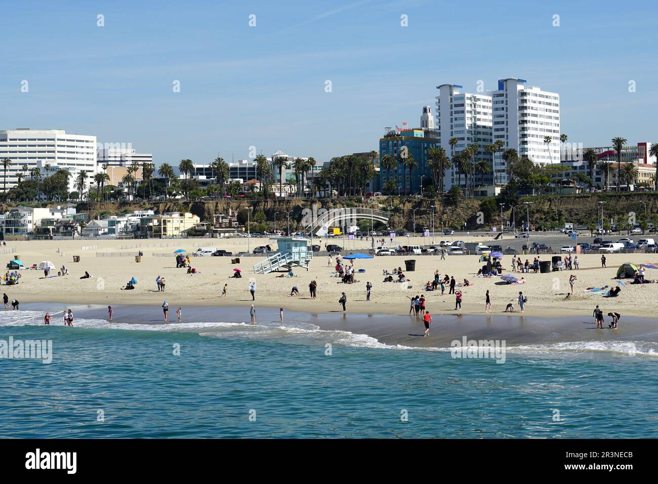 State Beach, Santa Monica, Los Angeles County, California, USA, North ...