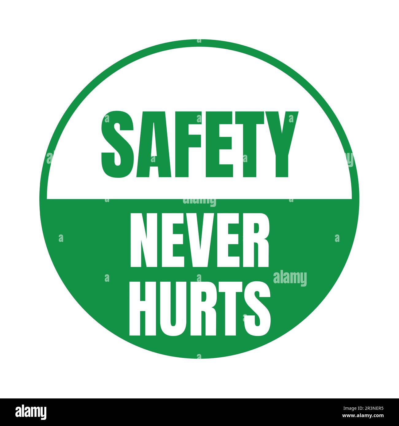 Safety never hurts symbol icon Stock Photo - Alamy