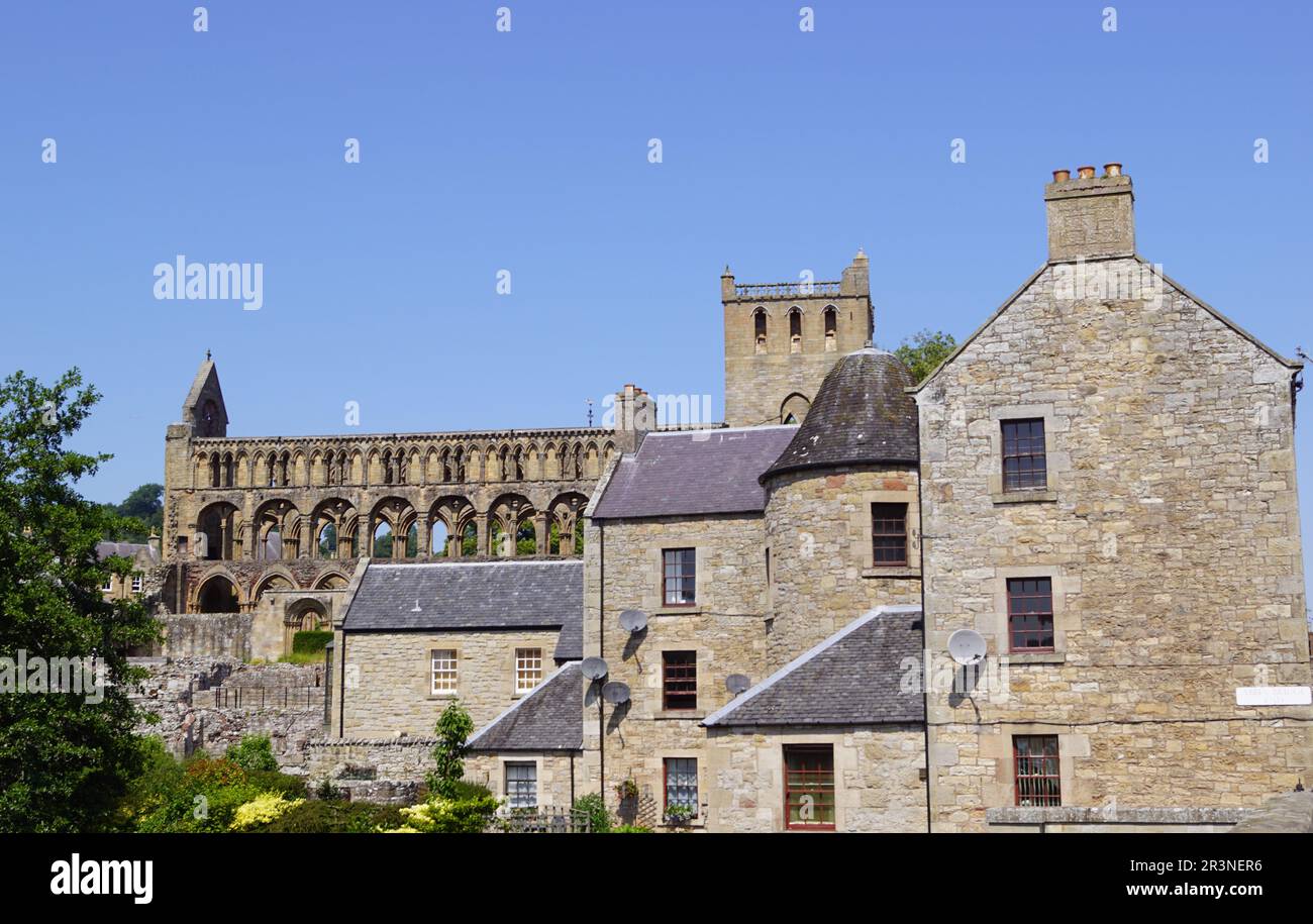 Jedburgh monastery hi-res stock photography and images - Alamy