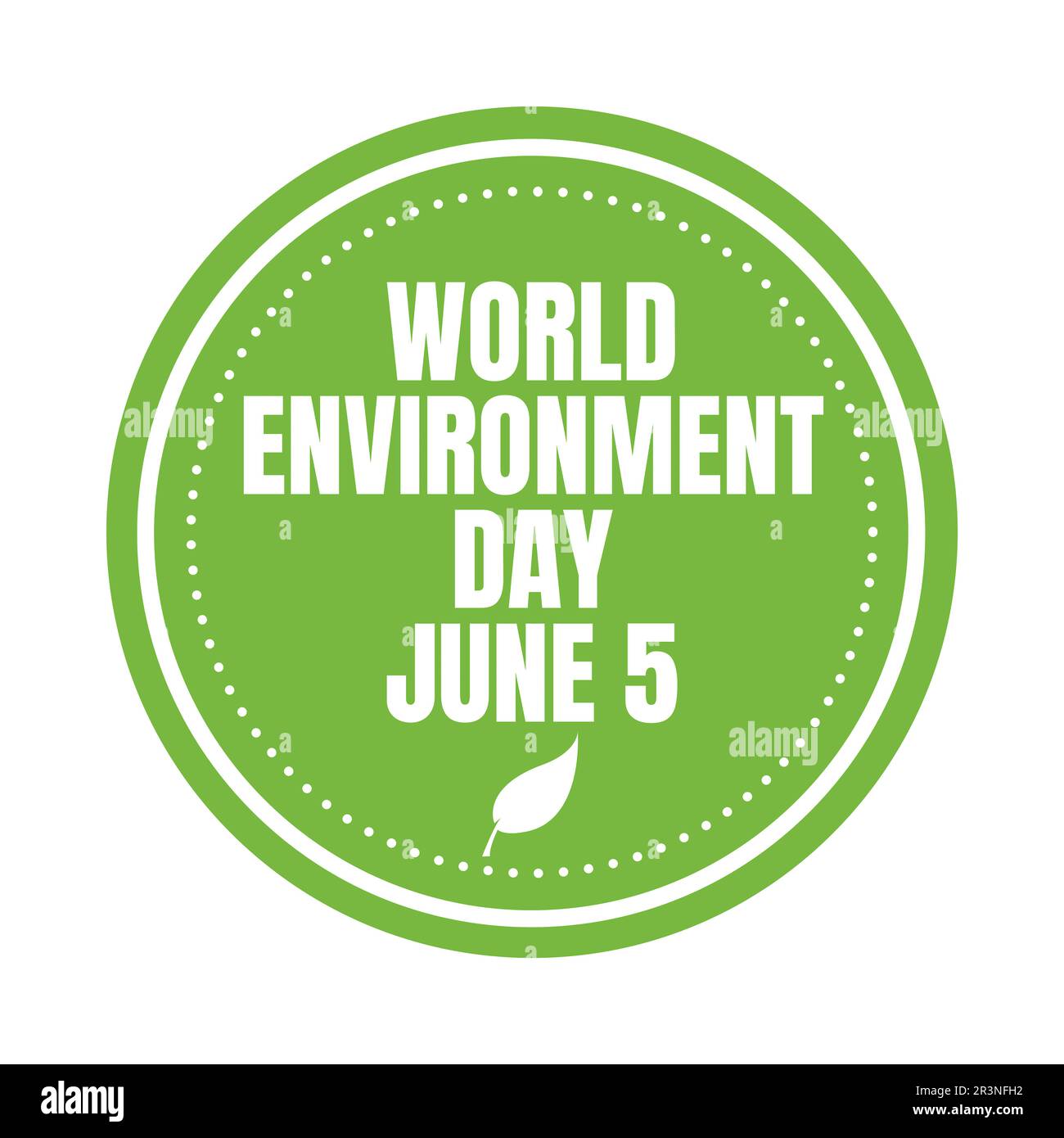 World environment day june 5 symbol icon Stock Photo - Alamy