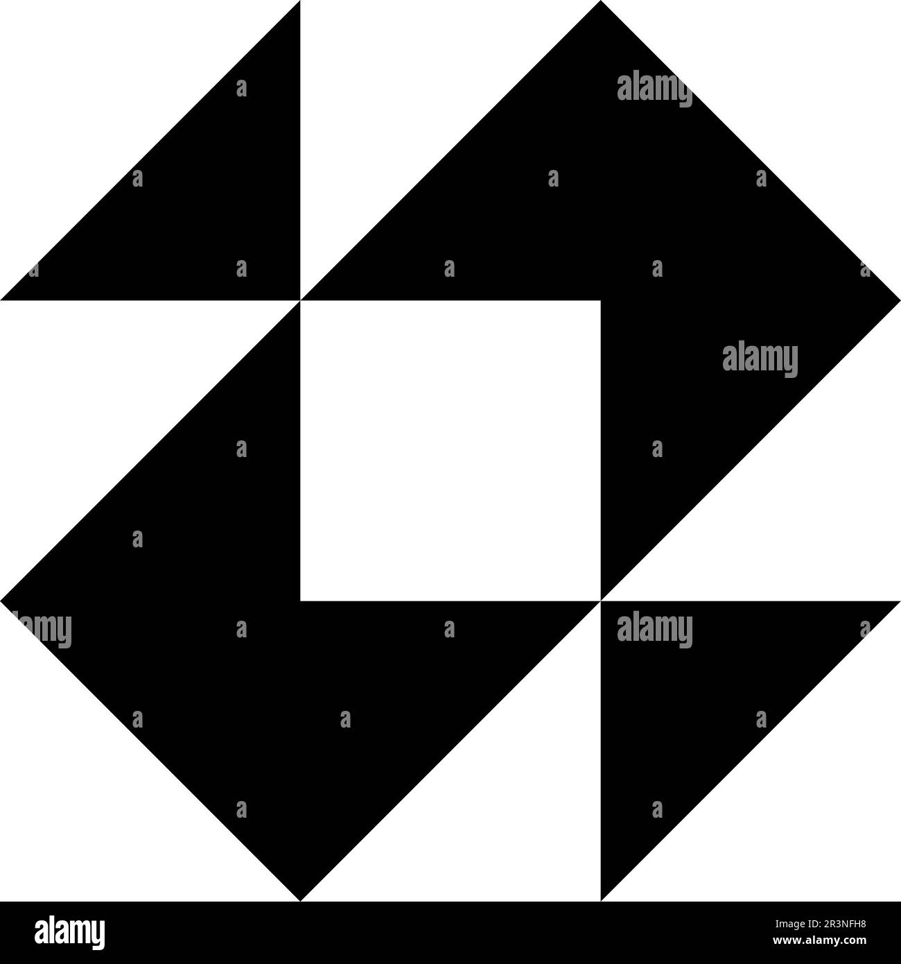 Barn quilt symbol icon Stock Photo - Alamy