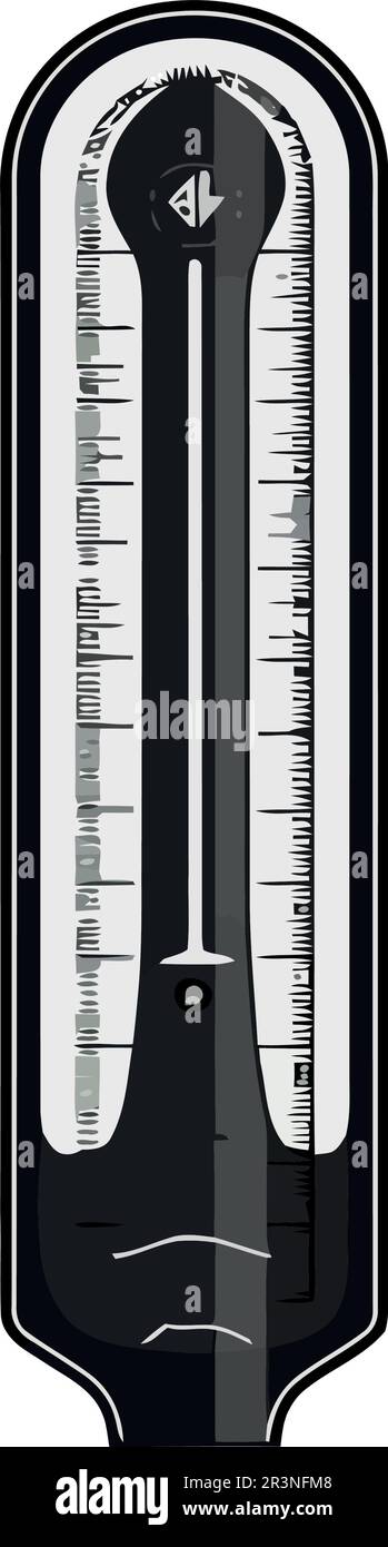 Temperature gauge icon measures weather accurately Stock Vector Image ...