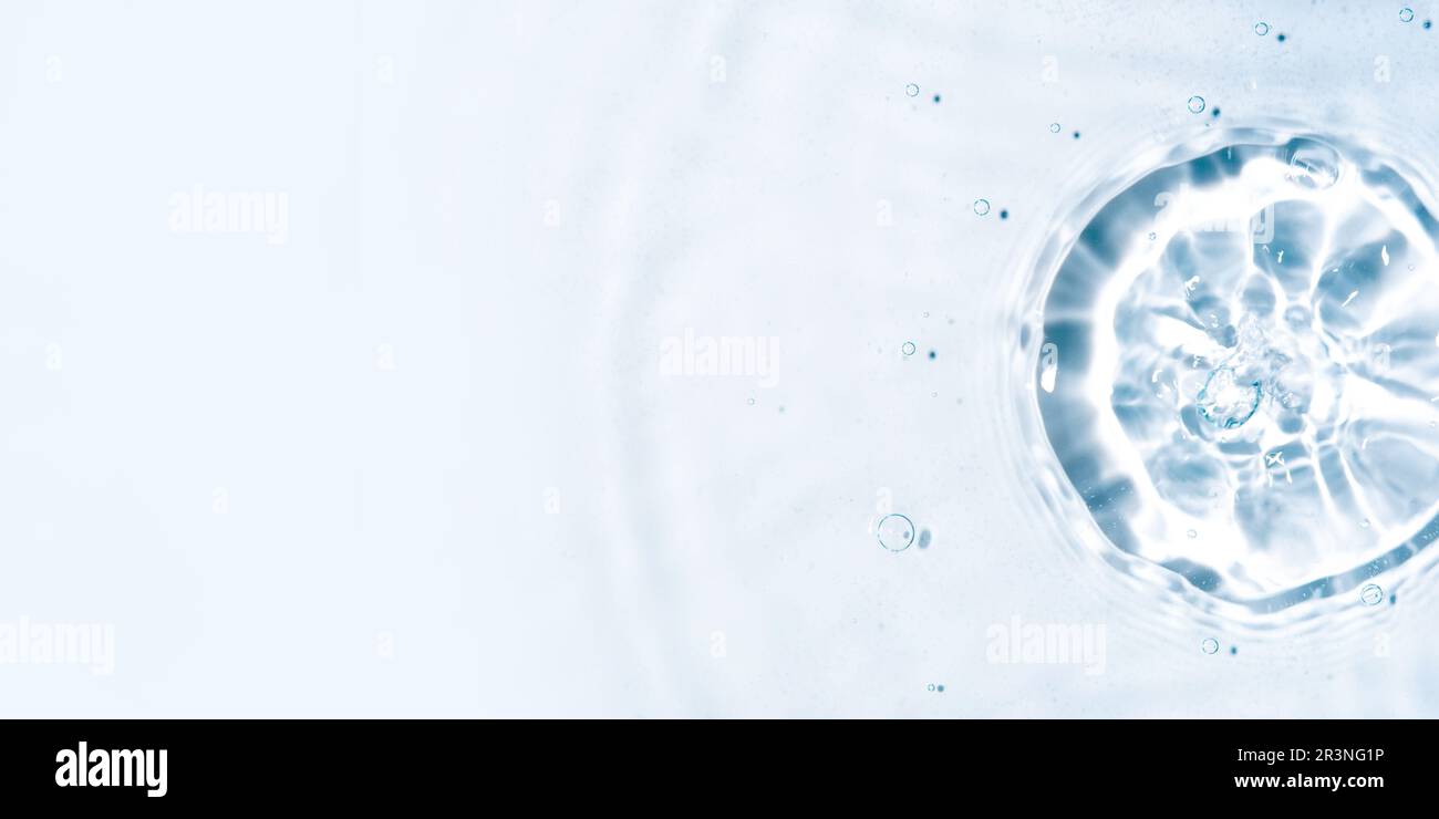 The texture of water on a white background Stock Photo - Alamy