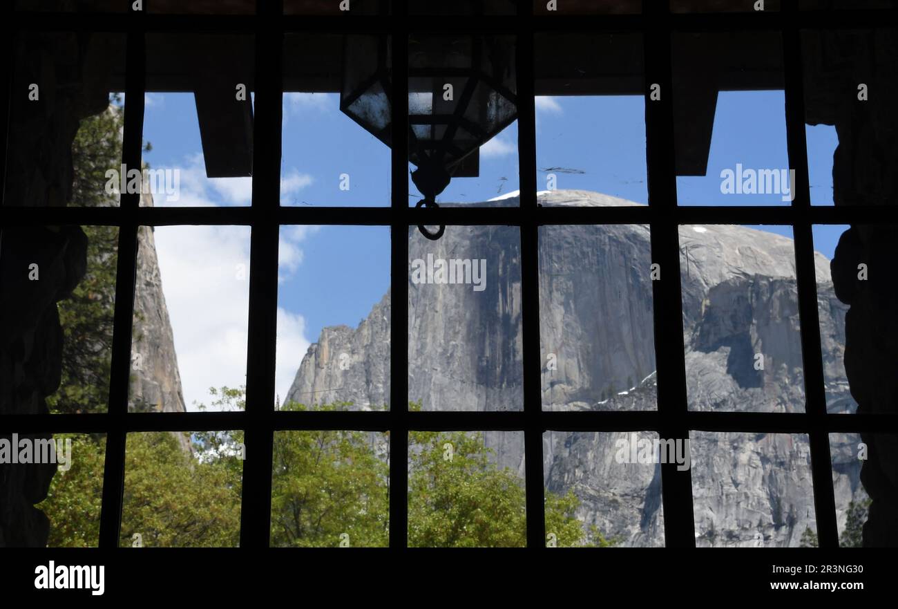 Yosemite National Park, California, USA. 15th May, 2023. Half Dome in ...