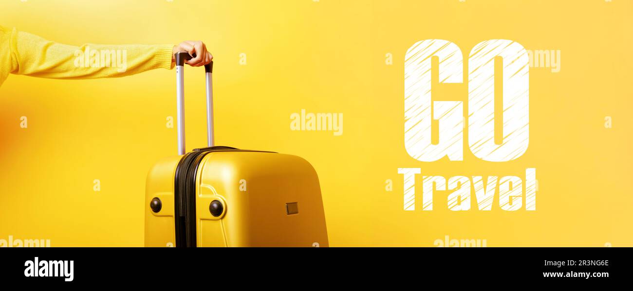 Go travel panoramic Stock Photo - Alamy