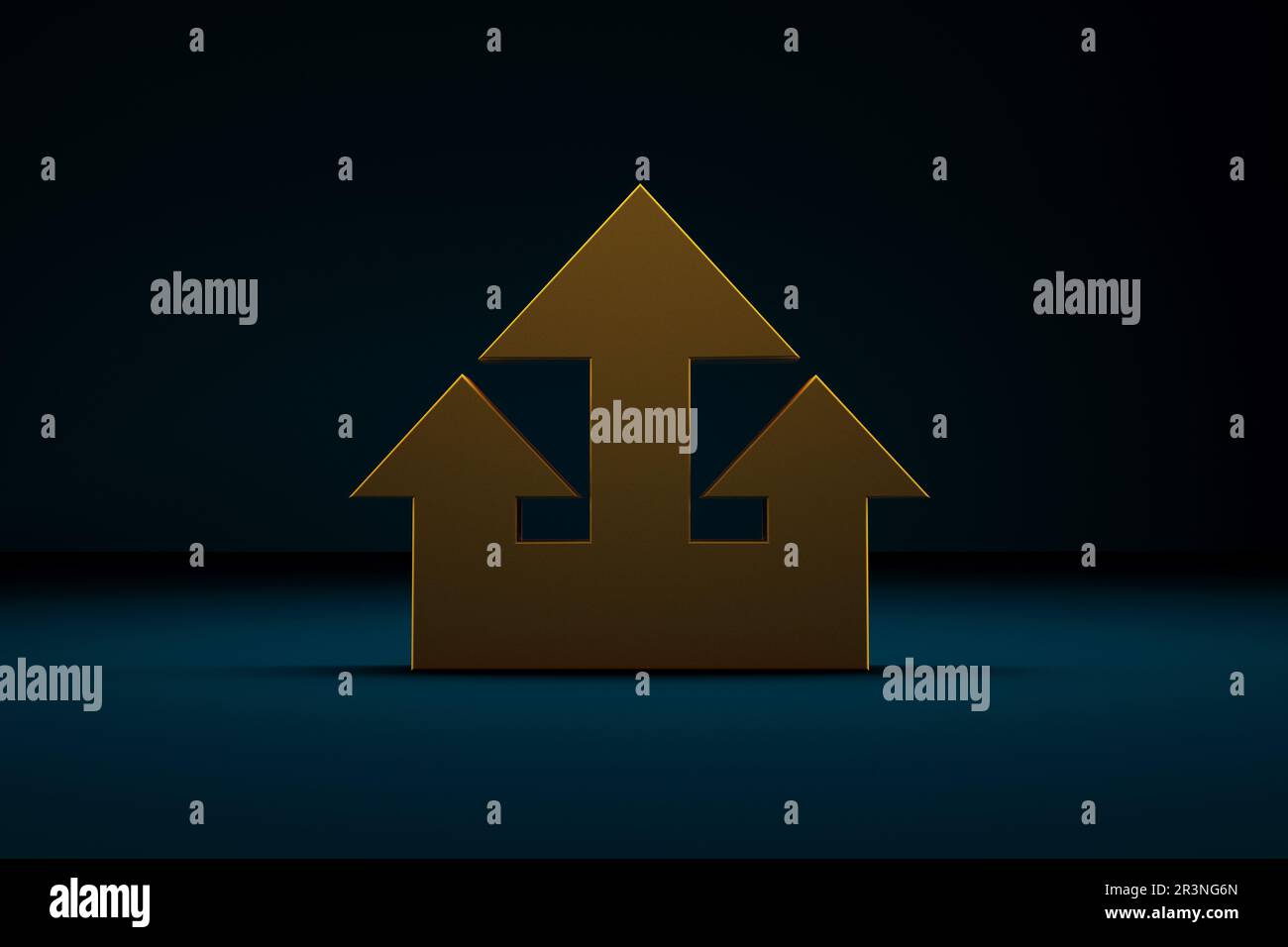Arrows point way success hi-res stock photography and images - Alamy