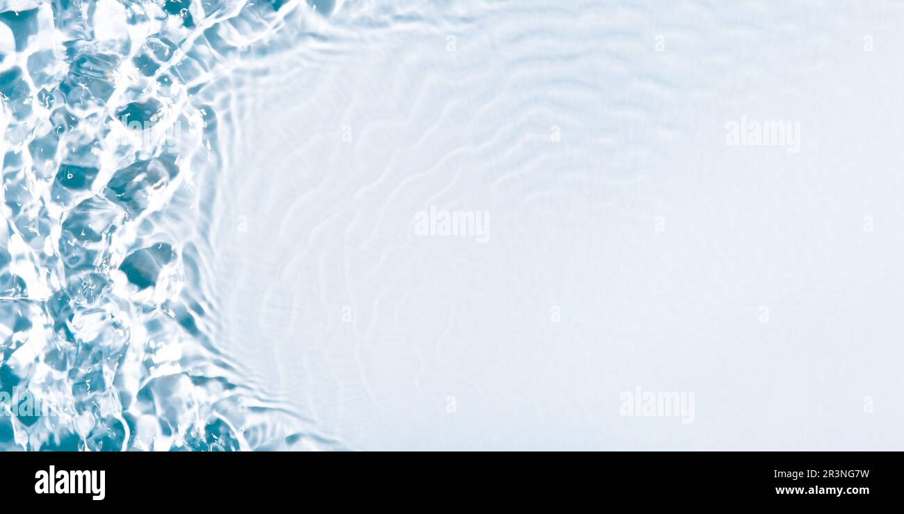 The texture of water on a white background Stock Photo - Alamy