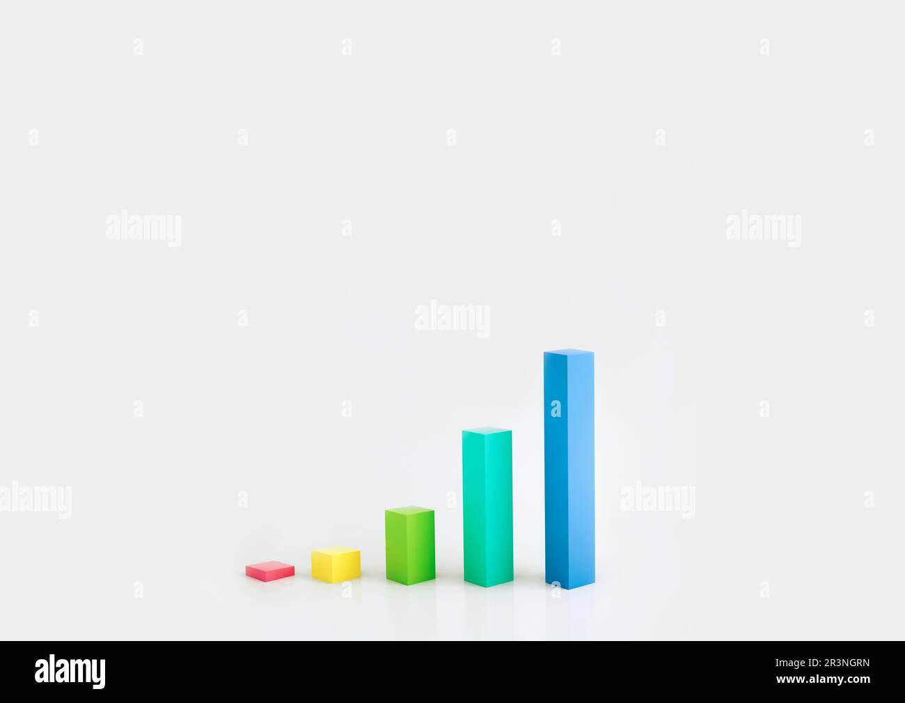 Graph 3d render Stock Photo - Alamy