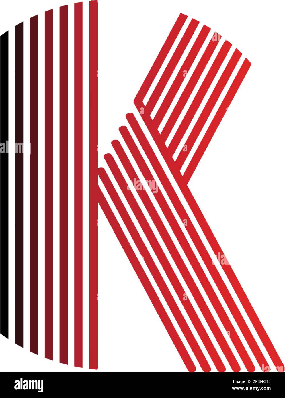 Red blue logo letter Stock Vector Images - Alamy