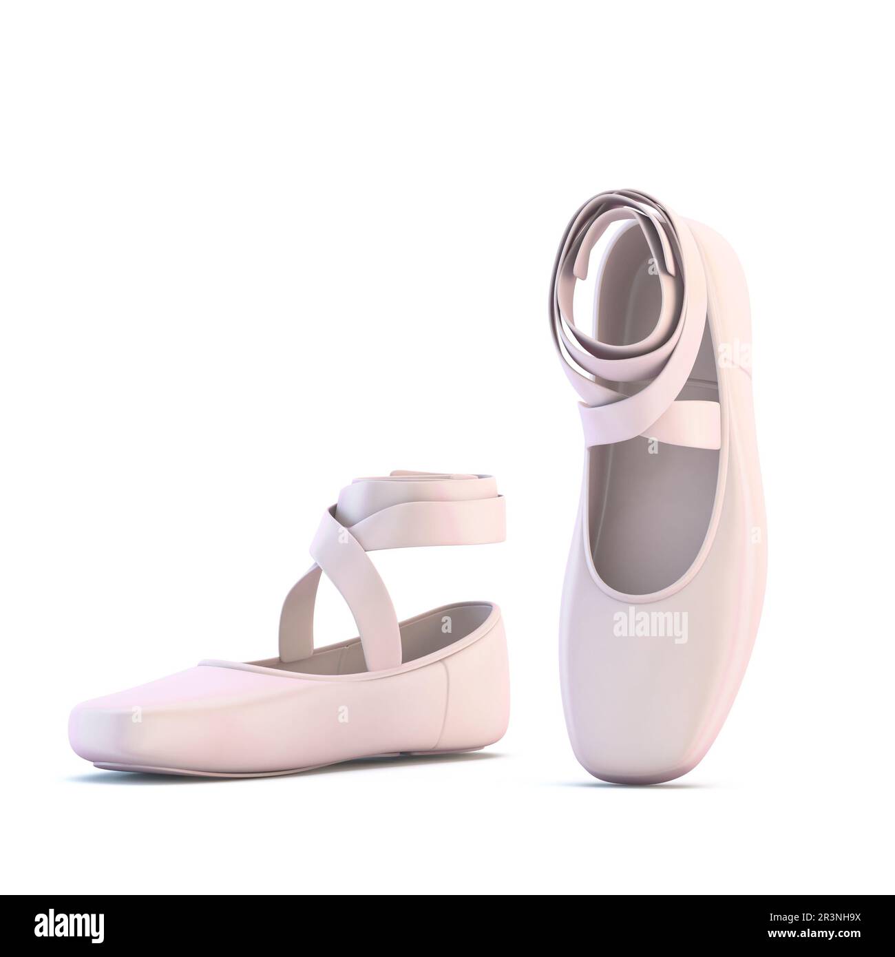 Ballet costume shoes Cut Out Stock Images & Pictures - Alamy
