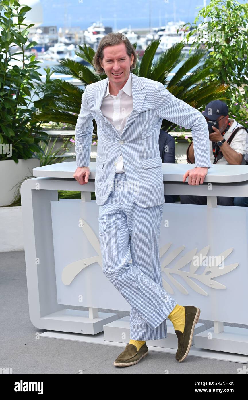 Cannes, France. 24th May, 2023. CANNES, FRANCE. May 24, 2023: Wes ...