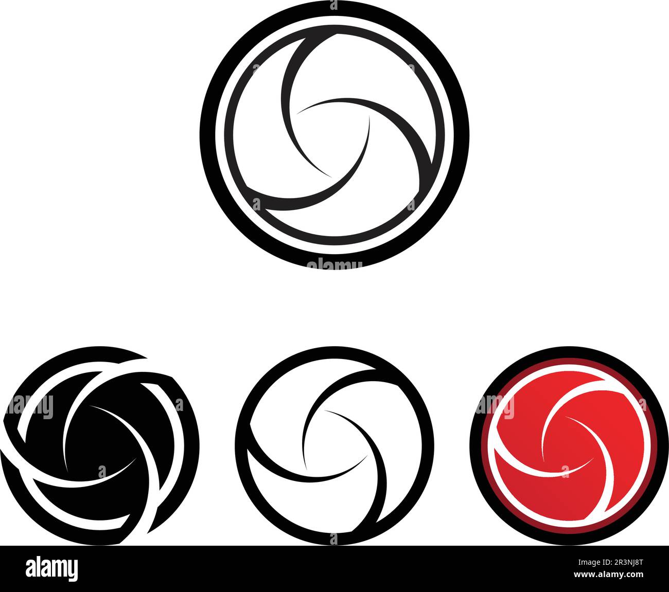 Technology circle logo and symbols Vector Stock Vector Image & Art - Alamy