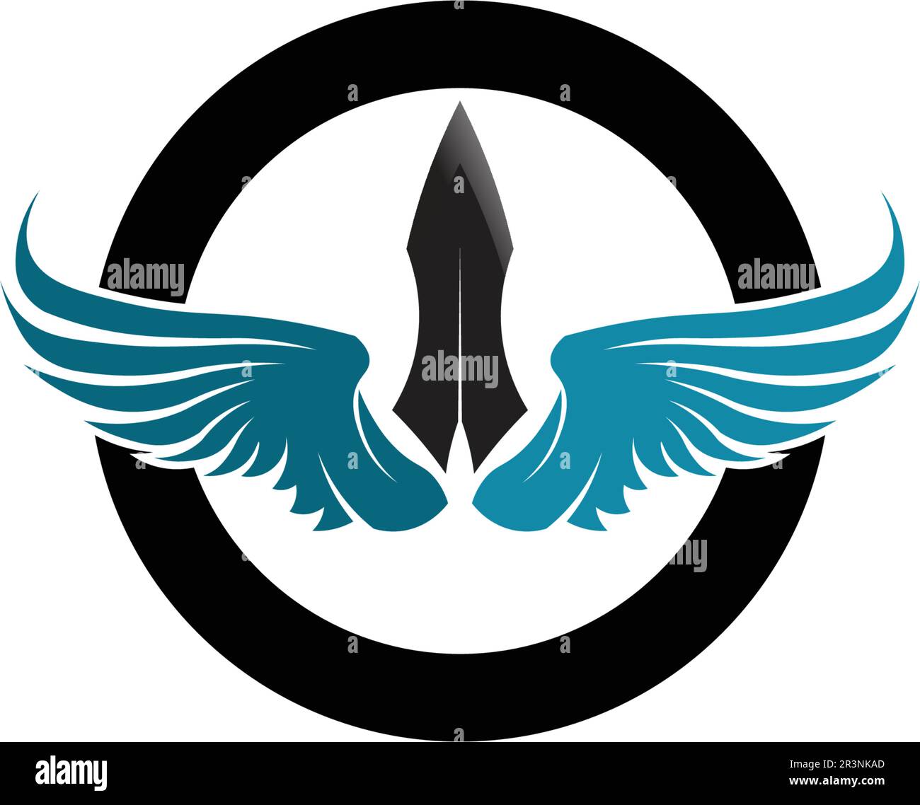 Vector - Vector sign abstract bird in flight Rooster and Chicken Stock ...