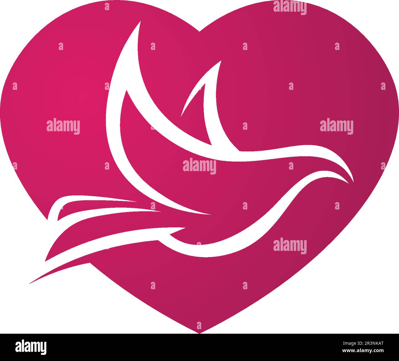 Vector - Vector sign abstract bird in flight Rooster and Chicken Stock ...