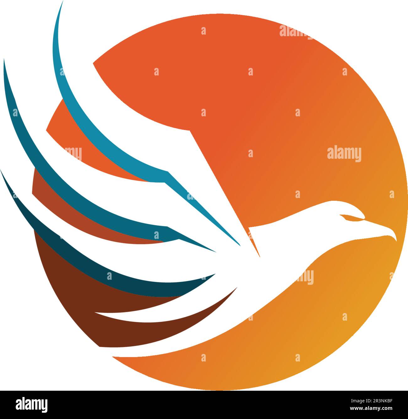 Vector - Vector sign abstract bird in flight Rooster and Chicken Stock ...