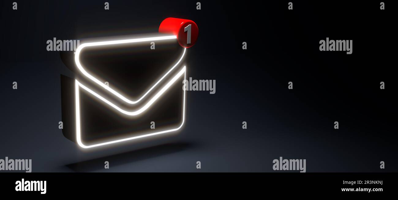 Contact as icon symbol - 3D Illustration Stock Photo - Alamy