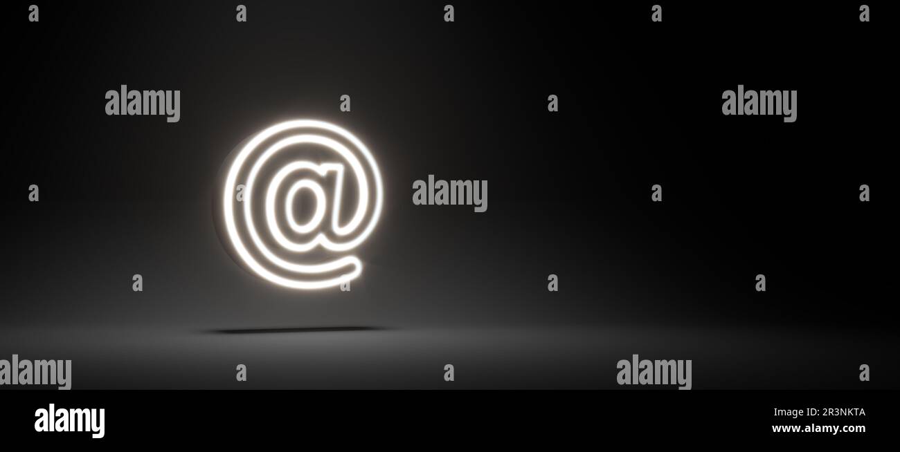 Contact as icon symbol - 3D Illustration Stock Photo - Alamy