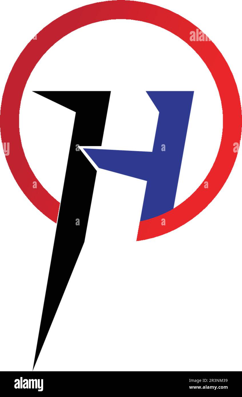 Letter h h Stock Vector Images - Alamy