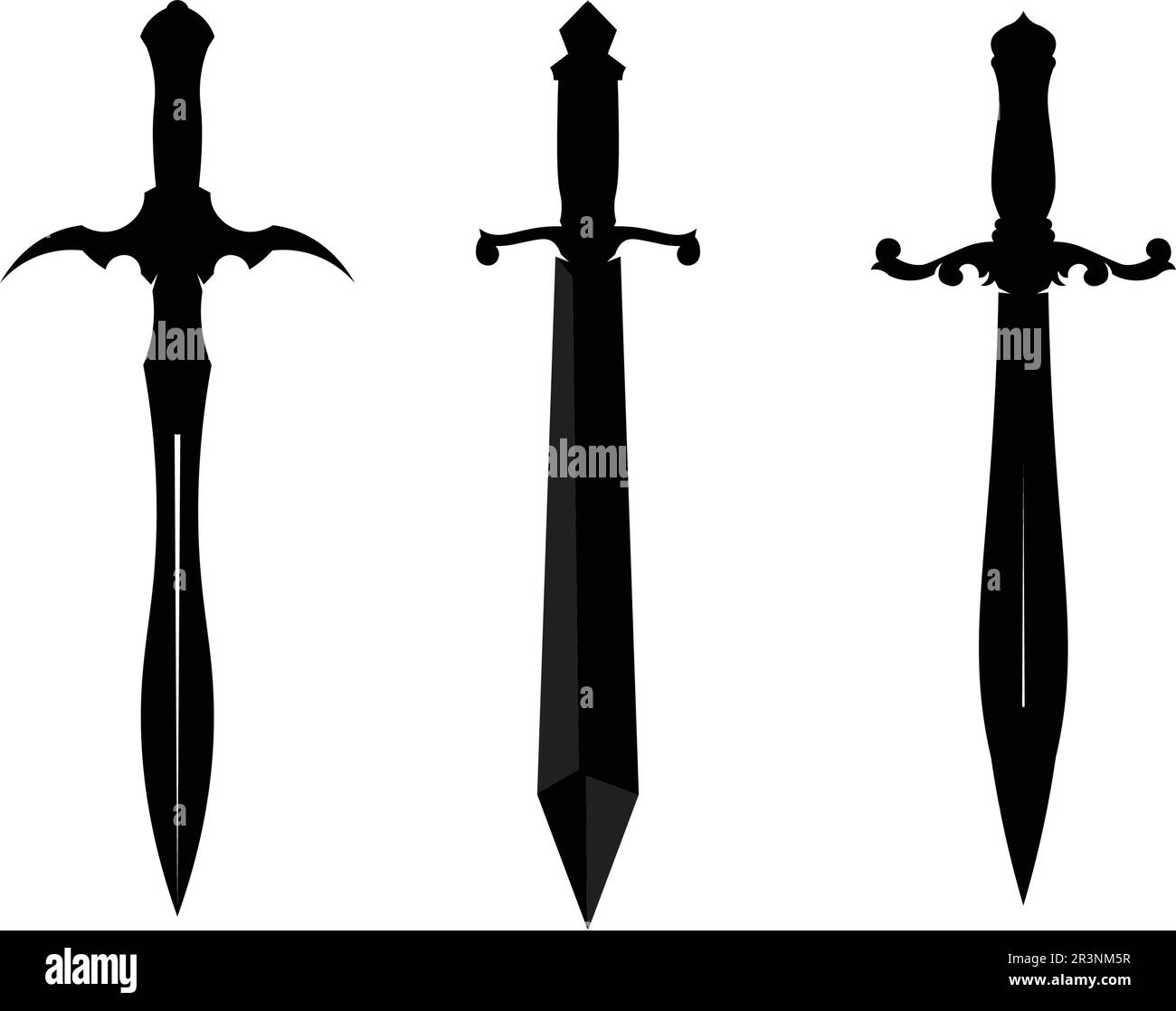 Cross swords icon flat. Simple vector symbol and bonus icon Stock ...