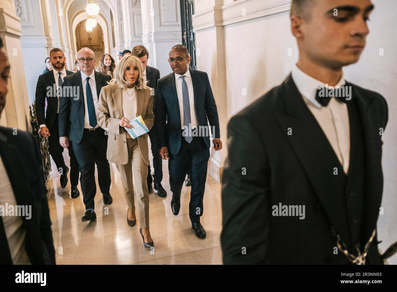Paris, France. 24th May, 2023. French Rector of the Academy of Paris ...
