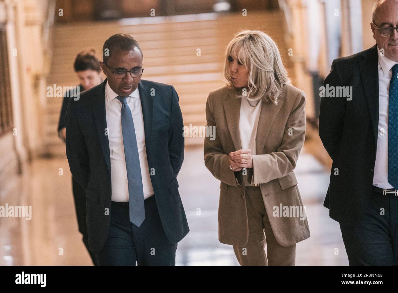 Paris, France. 24th May, 2023. Paris, - 24 mai 2023 - Le ministre de l ...