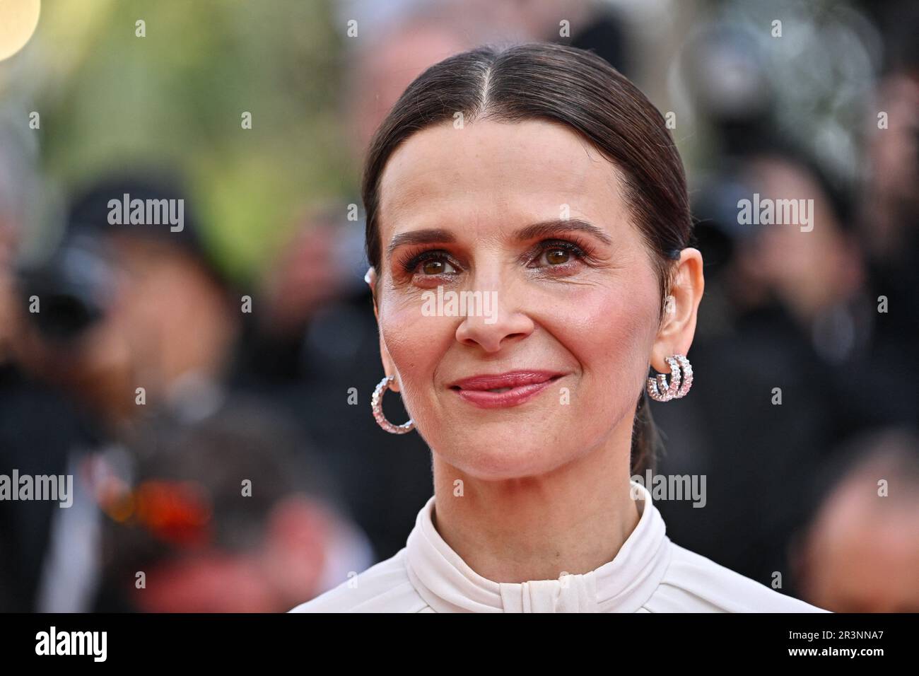Juliette Binoche at the premiere of the movie La Passion De Dodin ...