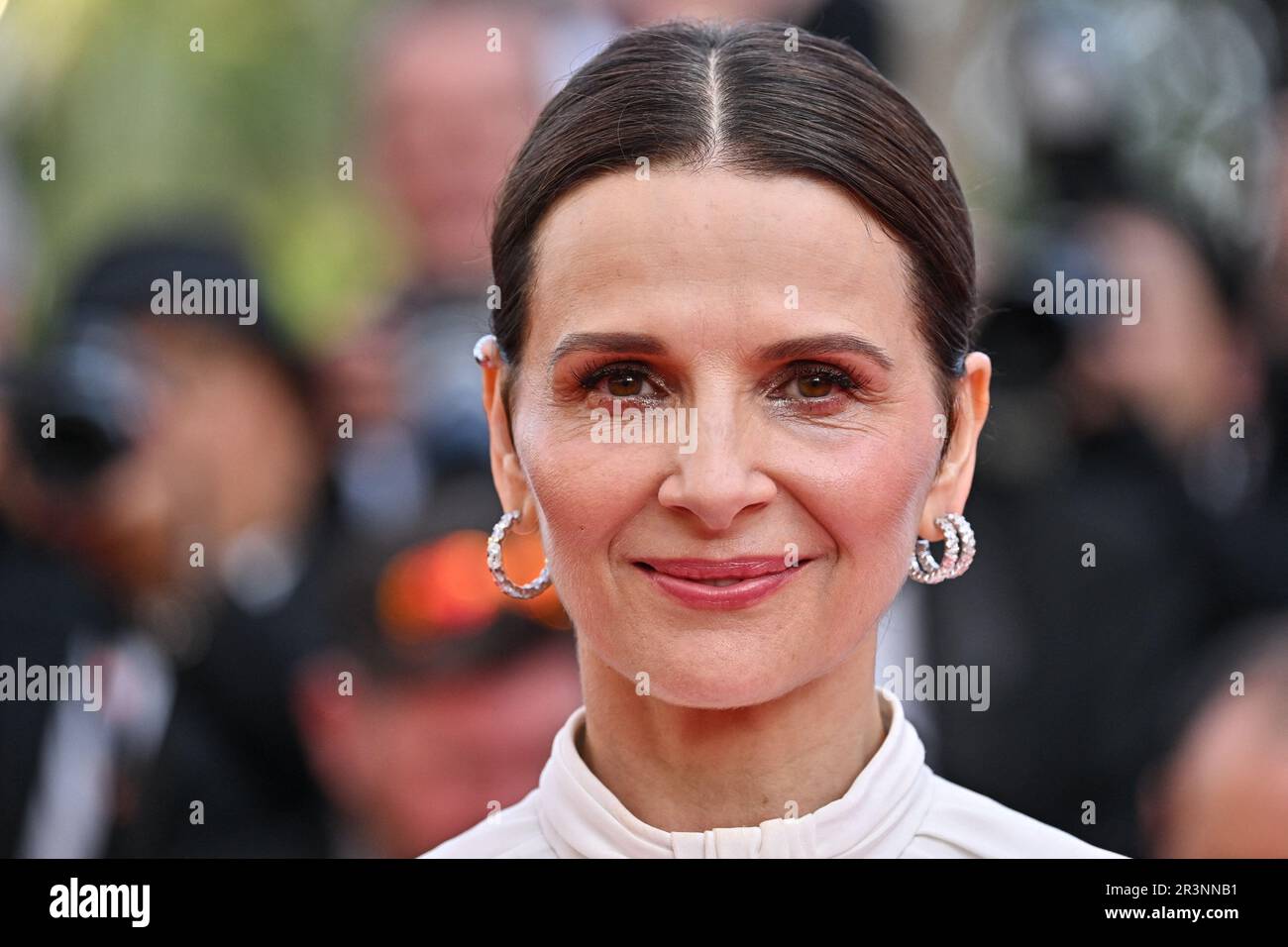 Juliette Binoche at the premiere of the movie La Passion De Dodin ...