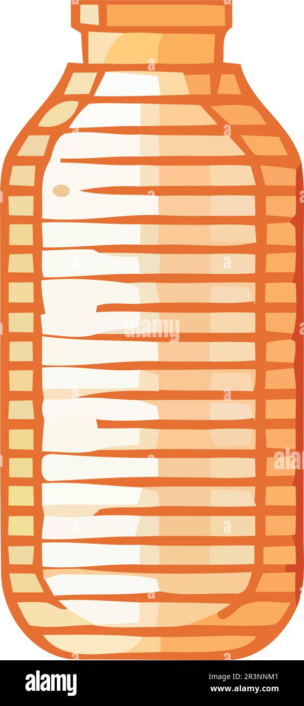 Transparent glass bottle template Stock Vector Image & Art - Alamy