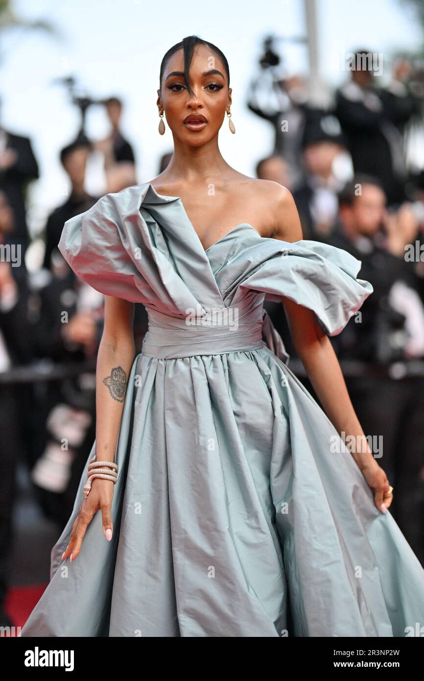 Cannes, France. 24th May, 2023. Jourdan Dunn at the premiere of the ...