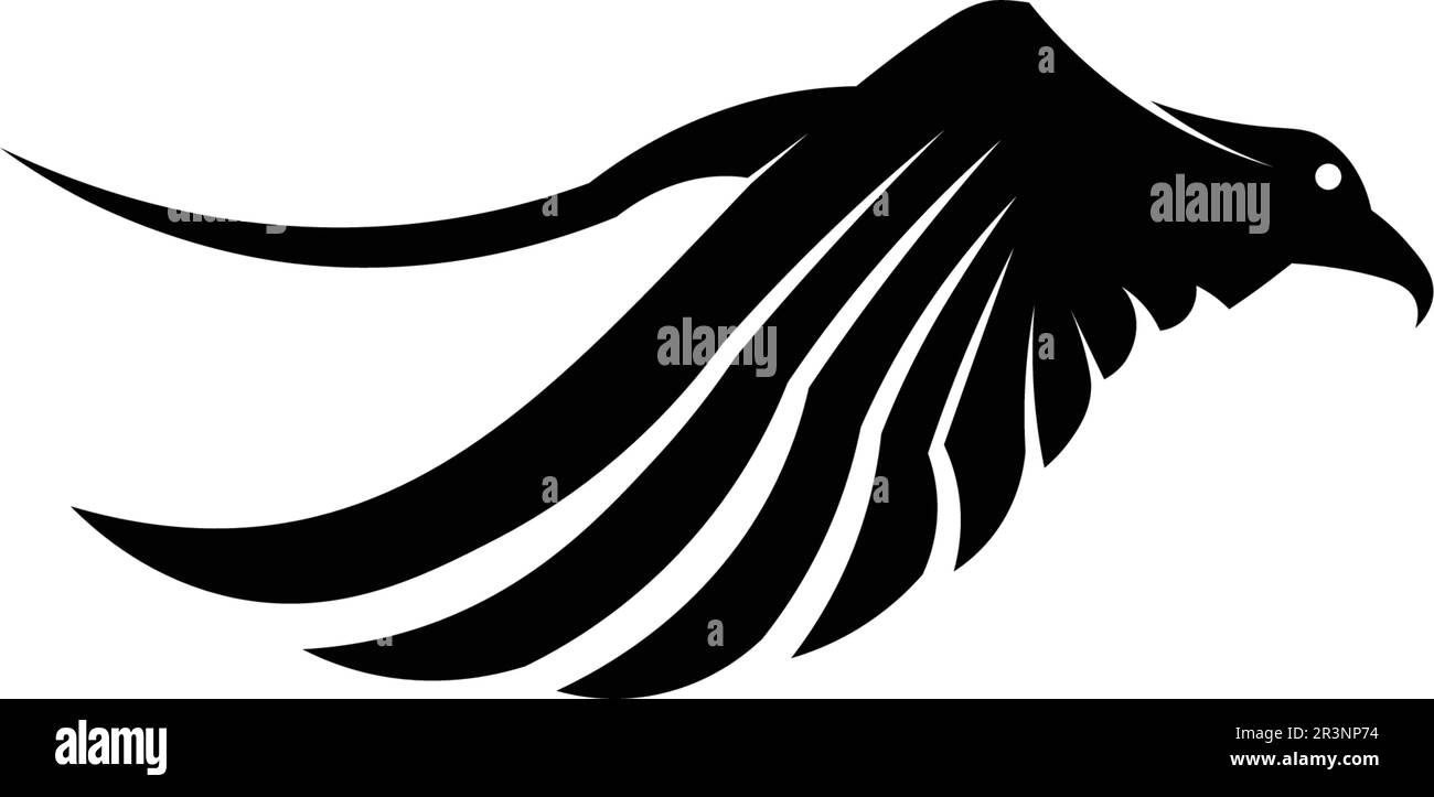 Vector - Vector sign abstract bird in flight Rooster and Chicken Stock ...