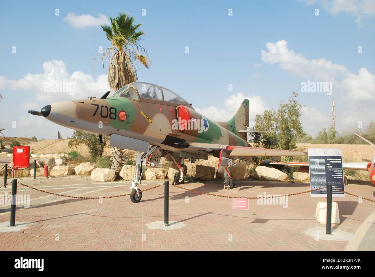 Douglas A4-TJ Ayit Skyhawk at Israeli Air Force Museum, Be'er Sheva ...
