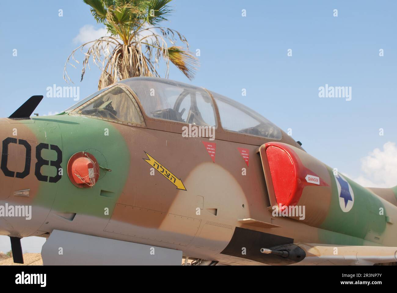 Douglas A4-TJ Ayit Skyhawk at Israeli Air Force Museum, Be'er Sheva ...