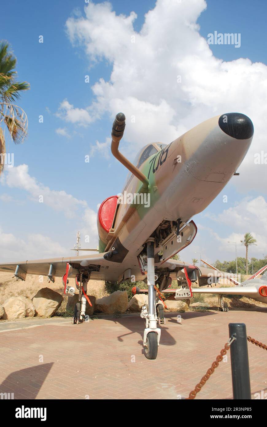Douglas A4-TJ Ayit Skyhawk at Israeli Air Force Museum, Be'er Sheva ...