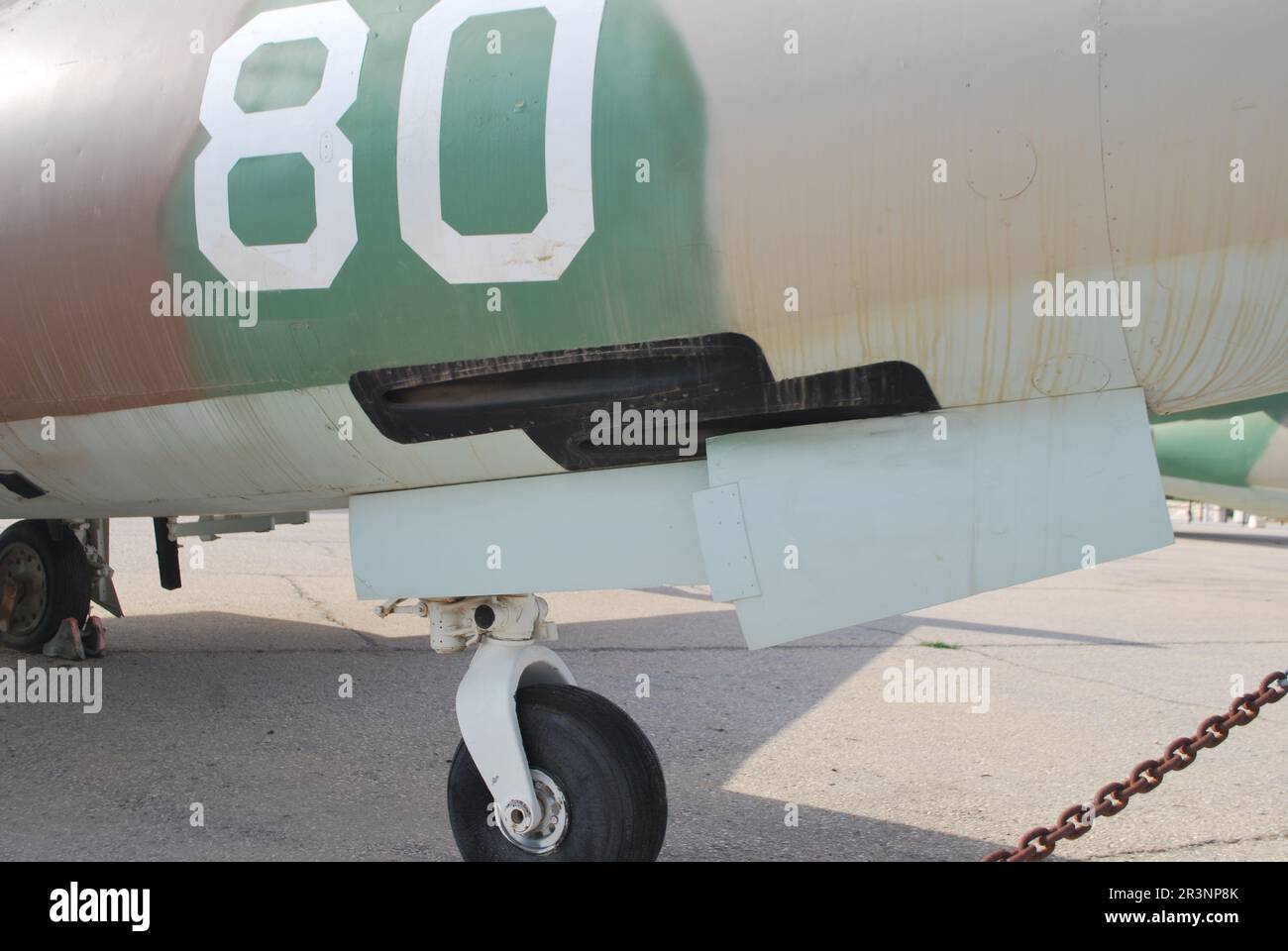 Dassault MD450 Ouragan, Israeli Air Force Museum, Be'er Sheva Stock ...