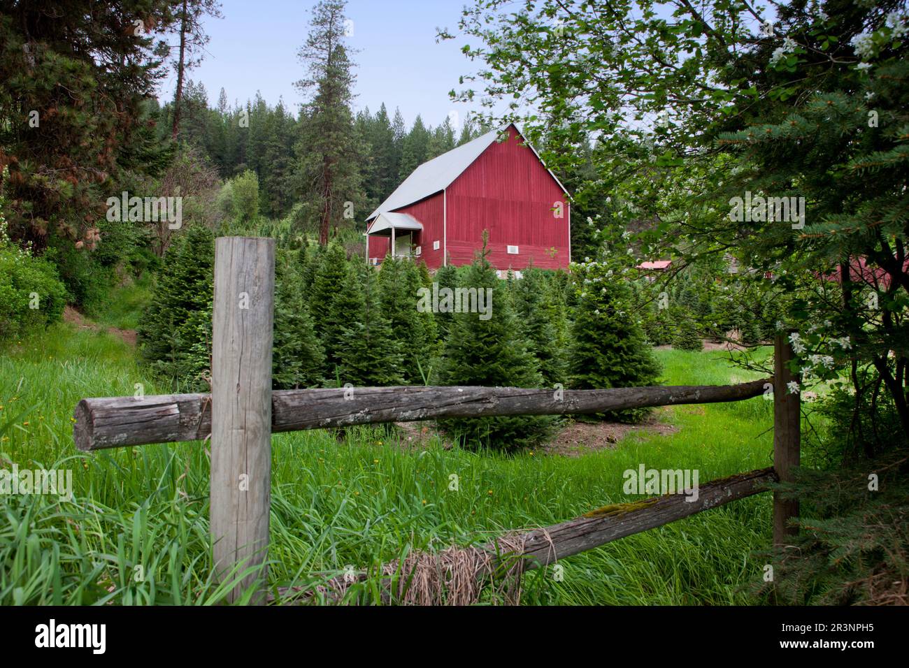 Large wood barn hi-res stock photography and images - Alamy