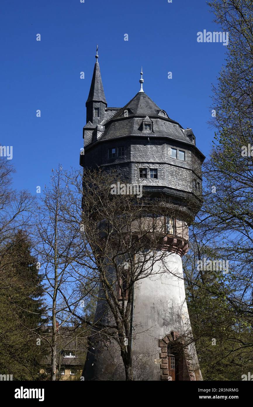 Water tower in Frankfurt-Eschersheim Stock Photo - Alamy