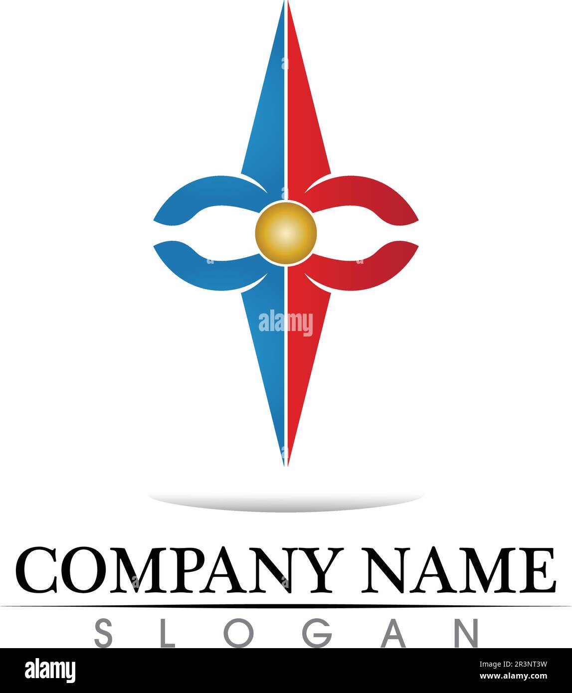 Business finance logo and symbols vector concept illustration Stock ...